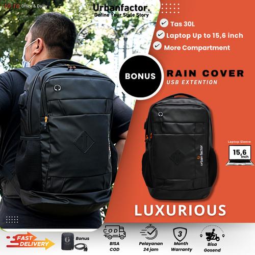 Promo Tas Ransel Laptop Pria Backpack Kantor Urban Factor Luxurious ...