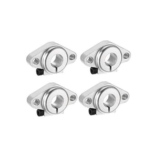 Jual Uxcell 4Pcs Shf12 Aluminum Linear Motion Rail Clamping Rod Rail ...