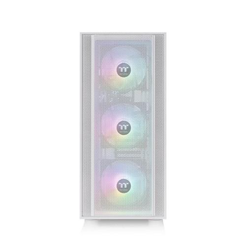 Jual Casing Thermaltake H570 TG ARGB Snow Mid Tower Chassis- snow white ...