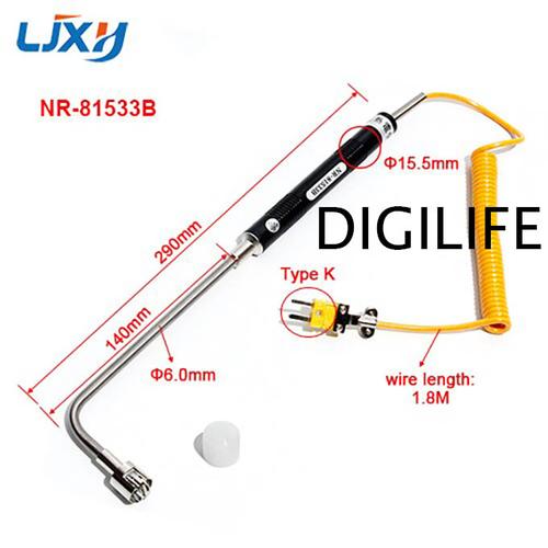 Jual Surface Probe Thermocouple K Type Thermometer Stick Sensor ...