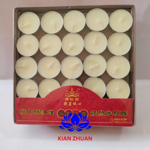Jual Lilin Bulat Kecil Tealight isi 100 - Putih - Kota Bandung ...