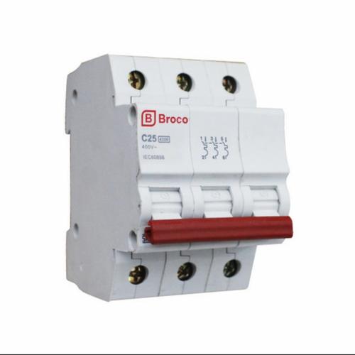 Jual BROCO MCB 6A, 10A, 16A, 20A, 25A, 32A,40A - 3 PHASE - 6A - Kota Surabaya - MATAHARI ...