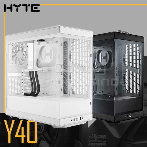 Promo HYTE Y40 S-Tier Tempered Glass ATX Mid-Tower Aesthetic Case ...