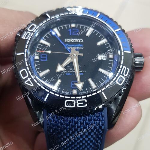Jual Jam tangan Pria Seiko Mod GMT Seamaster Dark Blue 42mm - Jakarta ...