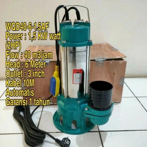 Jual Pompa Celup Air Kotor Otomatis 2 HP Pompa Kuras Bajir Pipa Buang 3 ...