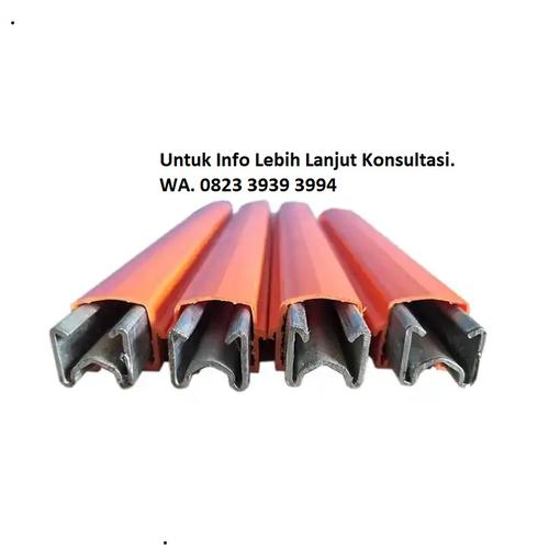 Jual Busbar Galvaniz Crane Lift Conductor MCCB Rail Bar Penghantar ...