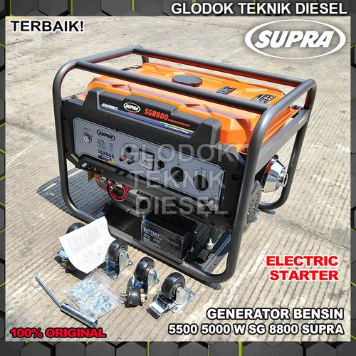 Jual Supra Genset Bensin 5500 5000 W Watt SG 8800 SG8800 Generator ...