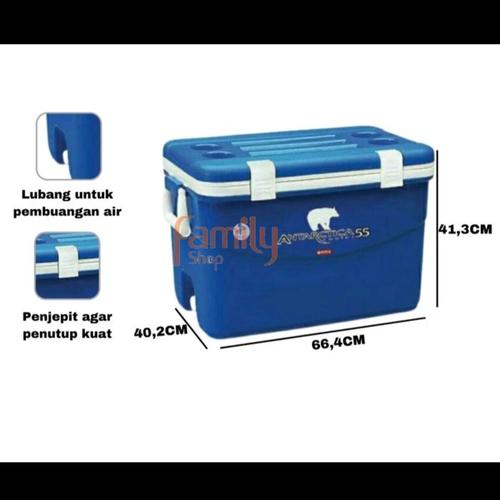 Jual Cooler Box 55 Liter Lion Star Antarctica / Cool Box / Kotak Tempat ...