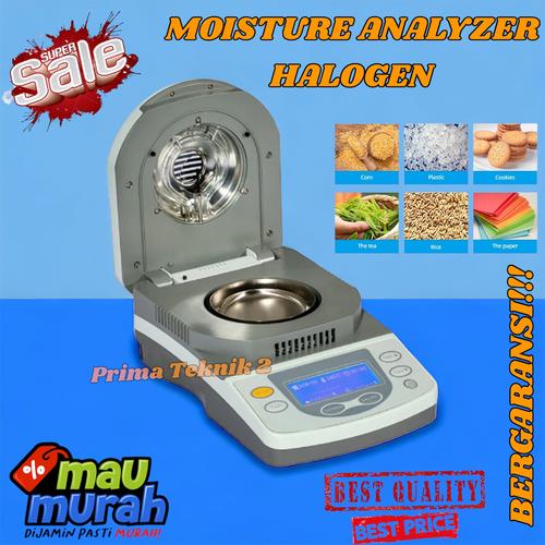 Jual Moisture Balance Moisture Analyzer 100g x 0.001g/0.01% Halogen ...