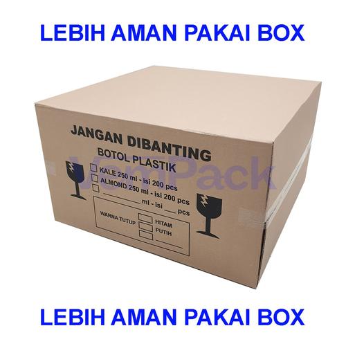 Jual Dus Kotak Box untuk Botol Minuman Jus Kale dan Almond 250 ml - Kab ...