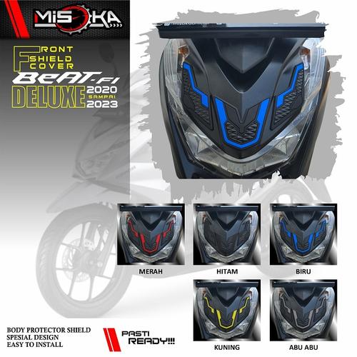 Jual Misoka Front Shield Cover Beat Deluxe 2020 2023/Aksesoris Motor ...