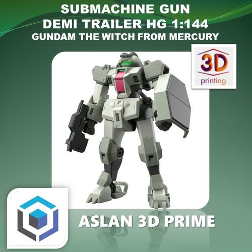 Jual SUBMACHINE GUN DEMI TRAILER HG 1/144 GUNDAM Custom Color 3D Print ...