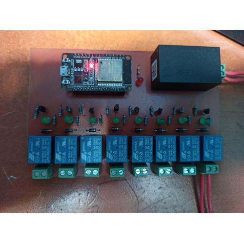 Jual Modul Relay 8 Channel Untuk Lampu Support 8 Lampu Untuk Home ...