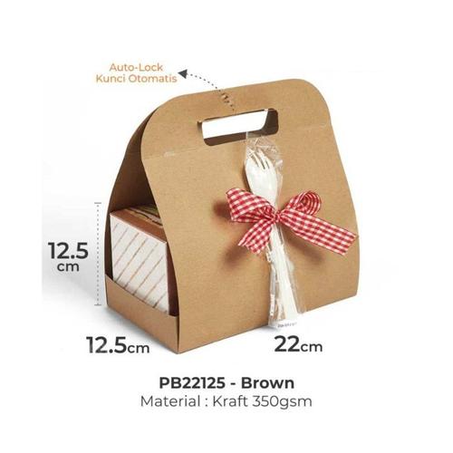 Jual box packaging roti kardus kemasan makanan dus jinjing kantong ...