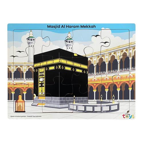Jual Puzzle Masjid Al Haram Mekkah mainan Edukasi Chateda Toys! - Kota ...