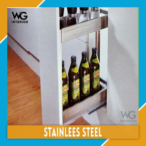 Jual Rak Tarik Botol Bumbu Stainless VITCO SS 20720 SM slowmotion ...