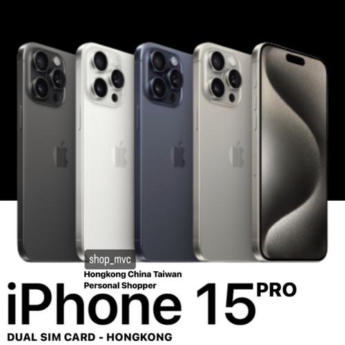 Jual IPHONE 15 PRO 256 GB DUAL SIM CARD HONGKONG - Kab. Tangerang ...