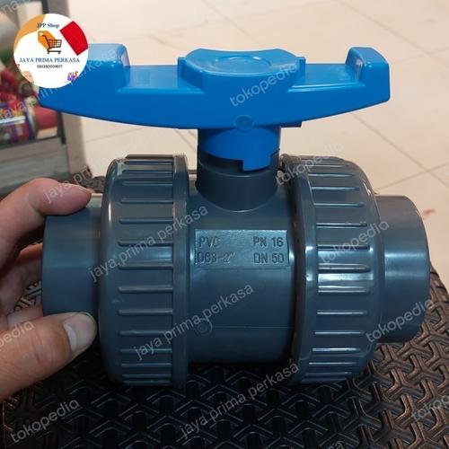 Jual Ball Valve watermur pvc 1/2" inch / True Double Union Watermur ...