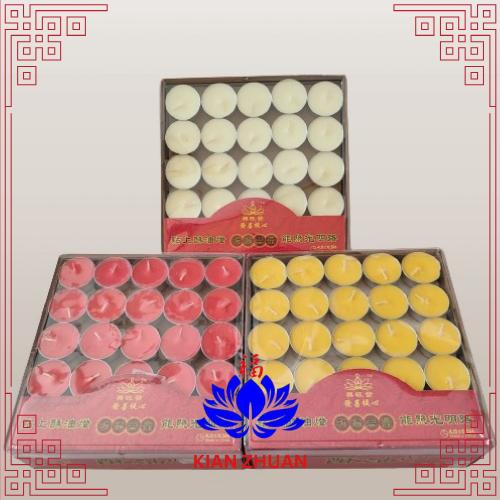 Jual Lilin Bulat Kecil Tealight isi 100 - Putih - Kota Bandung ...