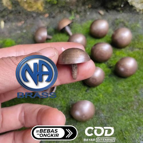 Jual Paku Pines Paku Payung Bahan Kuningan ukuran 2cm - Hitam - Kab ...