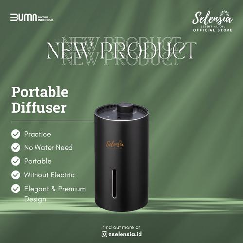 Jual Selensia Portable Diffuser with Essential Oil Bundling Package - 3 ...