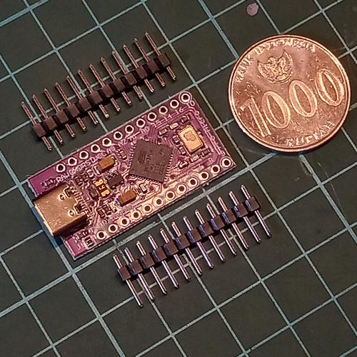 Jual All New Arduino Pro Micro Atmega32U4-MU 8-16MHz 3.3-5V USB-C Port ...