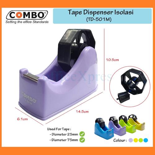 Jual Tape Cutter / Tape Dispenser Isolasi / Dispenser Meja TD-501M ...