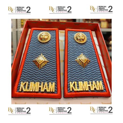 Jual PANGKAT PDH KUMHAM GOLONGAN 3D LIS MERAH TERBARU - BAC ATRIBUT ...