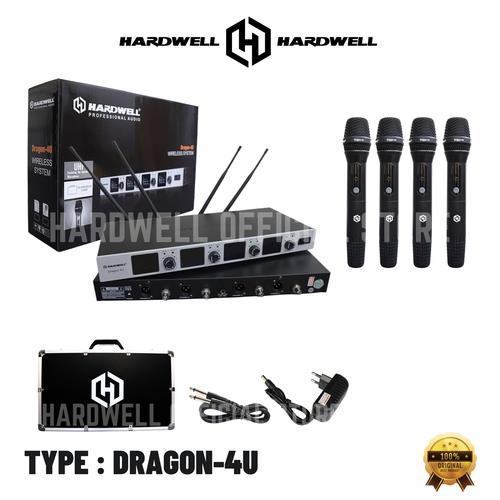 Jual Mic Wireless 4 Channel Hardwell DRAGON 4U Original 4 Mic Handheld - Jakarta Utara ...