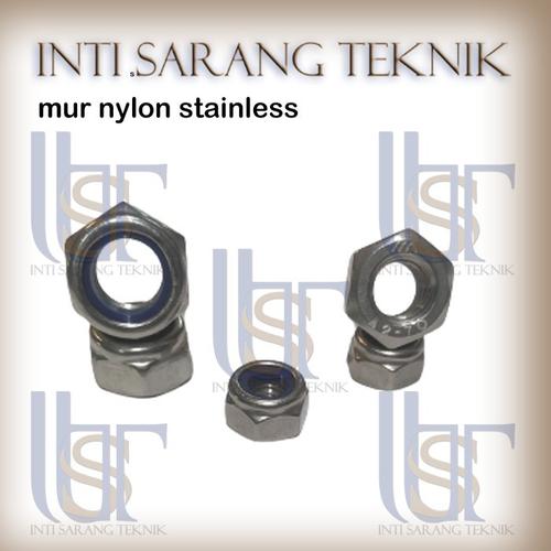 Jual MUR Nylon Stainless Steel M5 / Lock Nut sus 304 ss 304 - Jakarta ...