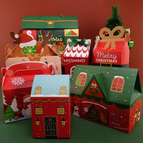 Jual Gable Box Natal Christmas Hampers Gift Box Kue Kering Kotak Hadiah ...