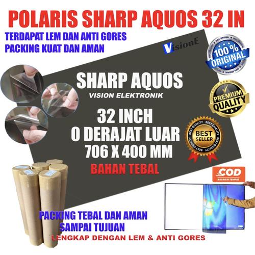 Jual POLARIZER SHARP AQUOS 32 INCH BAGIAN LUAR 0 DERAJAT POLARIS ...