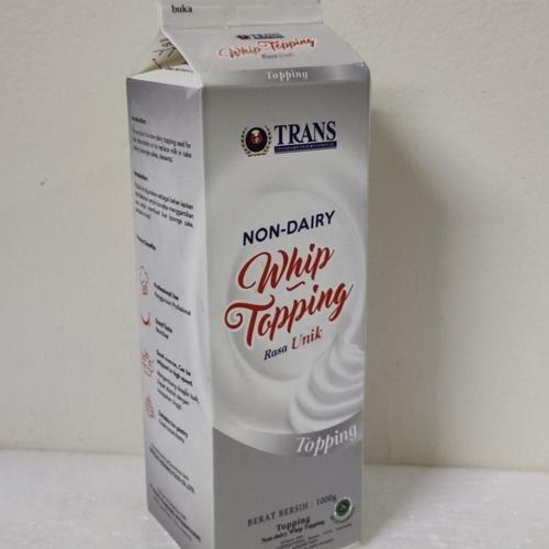 Jual New Trans Whip Topping Non-Dairy Whipping Cream 1kg - Kota ...
