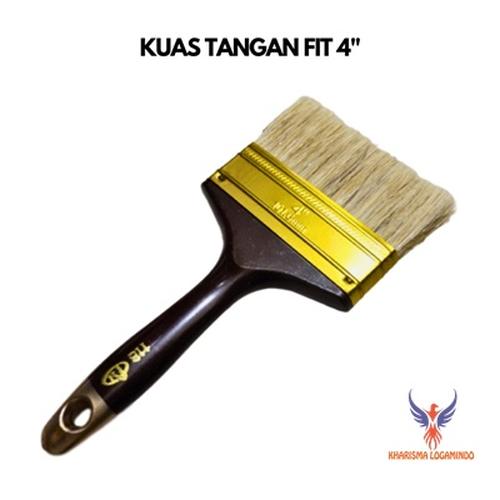 Jual Kuas Cat FIT 4" Inch Kuas Tangan Gg PVC Cat Tembok Dinding Kayu ...