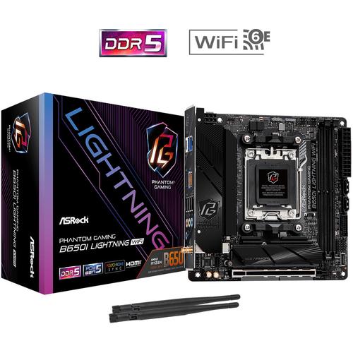 Jual Motherboard ASRock B650I Lightning WiFi - iTX DDR5 ASRock B650 i ...