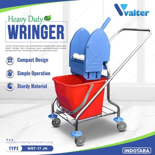 Jual Alat Pel Mop Wringer Trolley Single & Double Bucket Valter - WBT ...