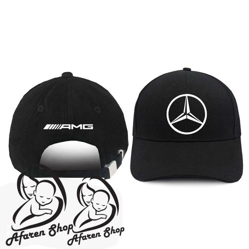 Jual topi baseball caps premium sport mercedes benz logo - Hitam - Kab ...