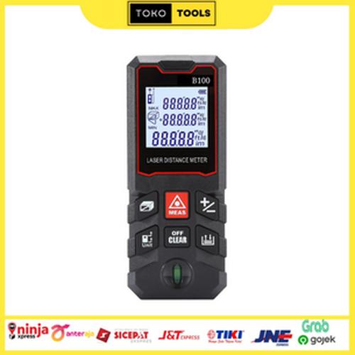 Jual Meteran Laser Distance Meter 100 M Alat Ukur Jarak 100M Digital ...