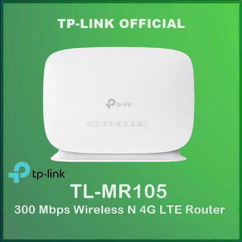 Promo Tp-Link TL-MR105 300 Mbps Wireless N 4G LTE Router TL MR105 ...