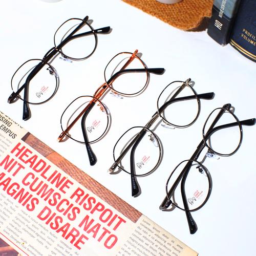 Promo Frame Kacamata Korea Bundar Anti Radiasi Pria Wanita Unisex ...