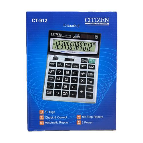 Jual Kalkulator meja citizen CT 912 besar 12 digit untuk dagang big ...