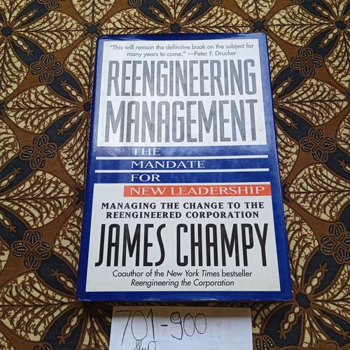 Jual BUKU REENGINEERING MANAGEMENT BY JAMES CHAMPY - Kota Depok - Buku ...