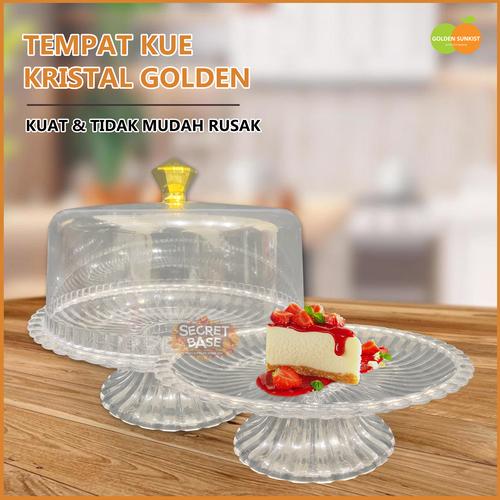 Promo CAKE STAND KRISTAL - Tempat Buah Kue / Tudung Saji Kekinian ...
