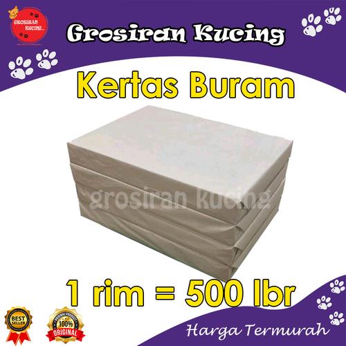 Jual Kertas Buram A4 1 rim 500 lembar - Jakarta Barat - Grosiran Kucing ...