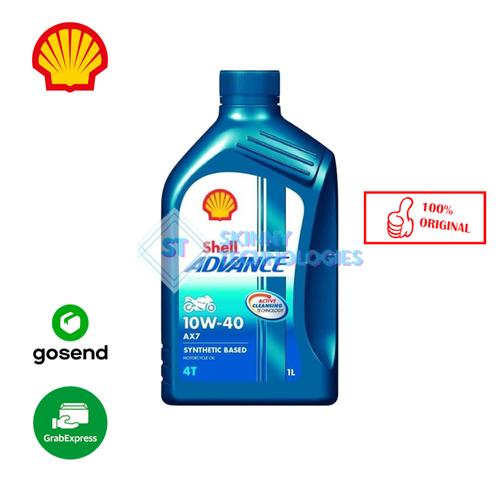 Jual Shell Advance Manual Matic AX7 1L/0,8L 10W40 CBR Jupiter Nmax ...