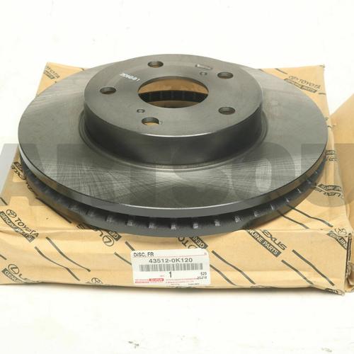 Jual DISC FR 43512-0K120 DISC BRAKE HILUX SINGLE CABIN ORIGINAL ...