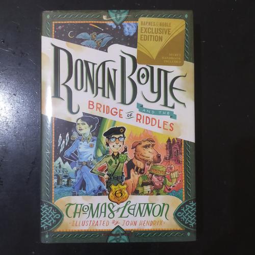 Jual Ronan Boyle and The Bridge of Riddles - Thomas Lennon & John ...