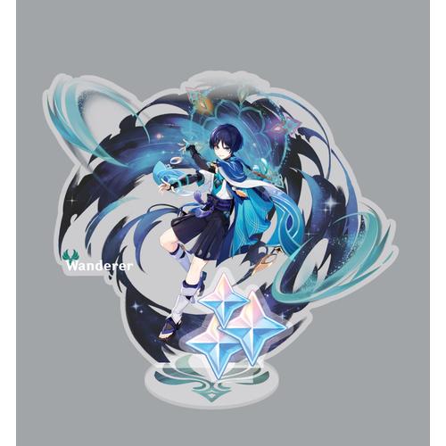 Jual STANDEE FIGURE AKRILIK GENSHIN IMPACT WANDERER custom - Kota Depok ...