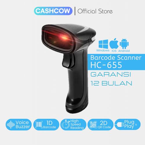 Jual CashCow 2D Barcode Scanner Genggam JR05 USB - Jakarta Barat ...