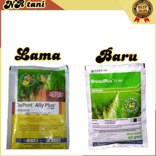 Jual ALLY PLUS 77 WP 40GRAM HERBISIDA RUMPUT PADA TANAMAN PADI/ HERBISIDA - Broadplus - Kab ...